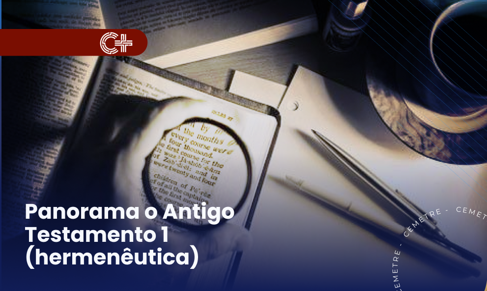 Descobrindo o Antigo Testamento I - Centro Metodista de Ensino e ...