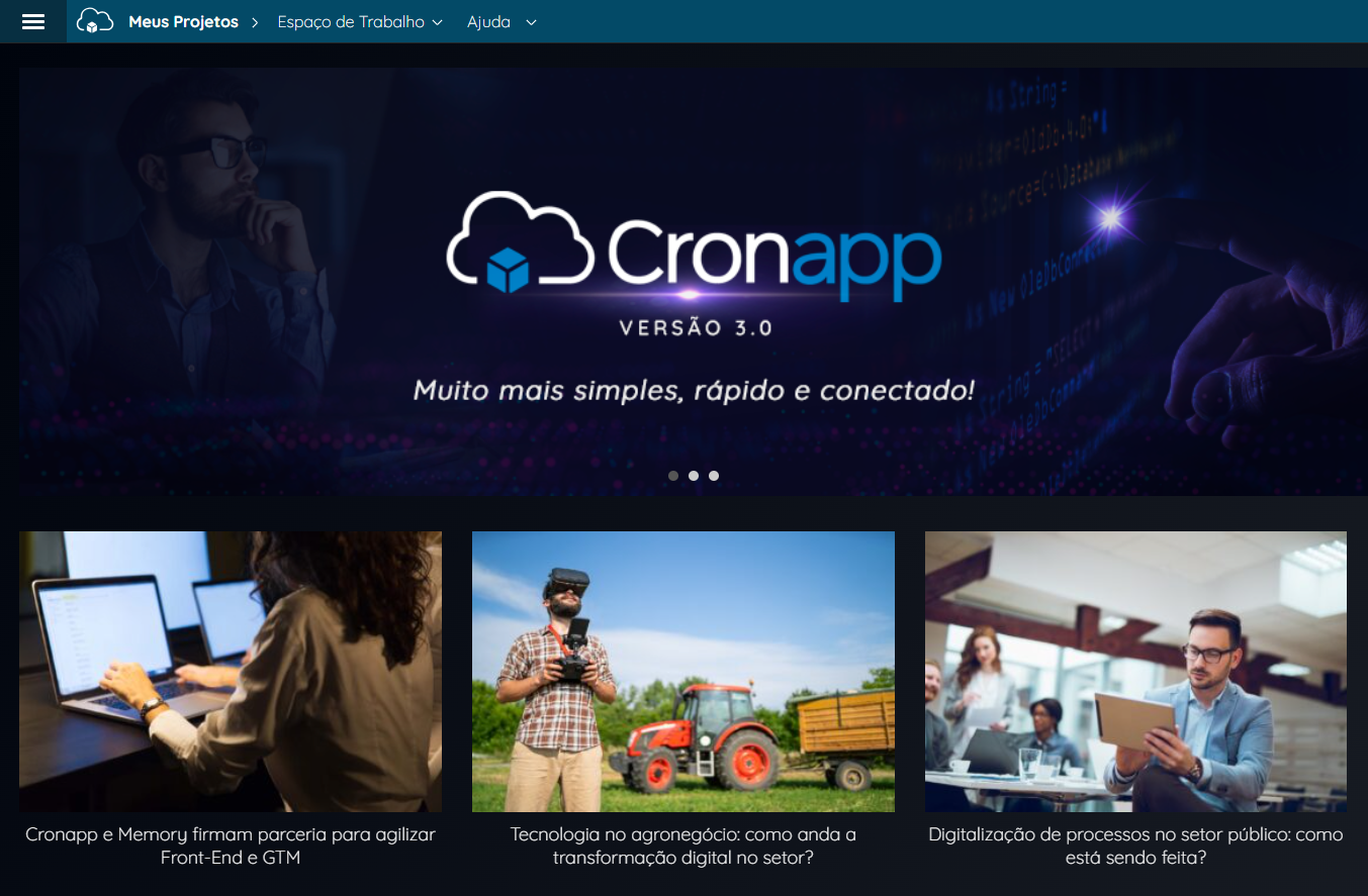 Cronapp 3.0 - Principais Funcionalidades - Cronapp Academy