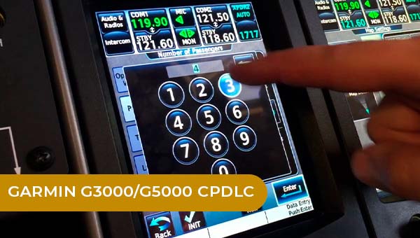 Curso CPDLC GARMIN 3000/5000 - EAD AeroCats
