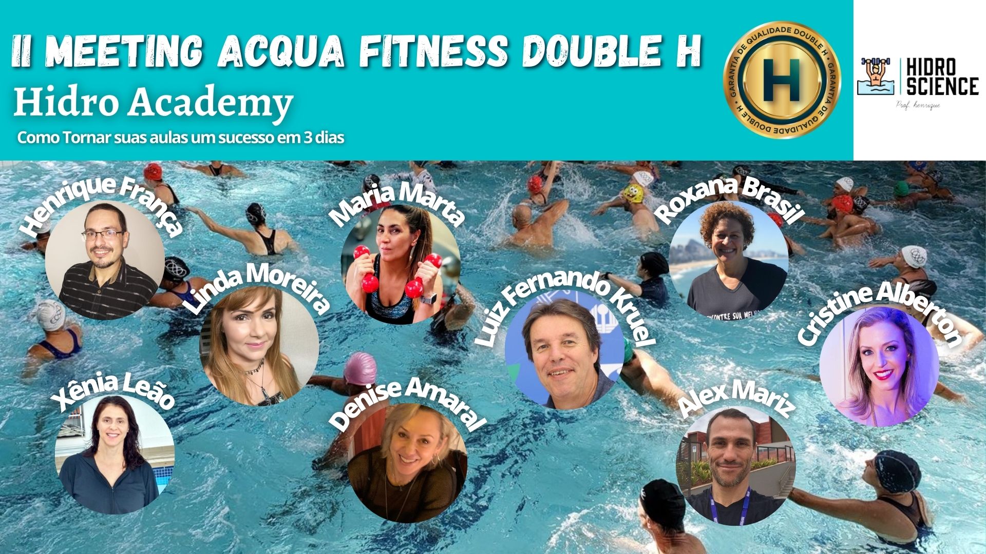 II Meeting Acqua Fitness Double H: Hidro Academy - Double H Cursos Online