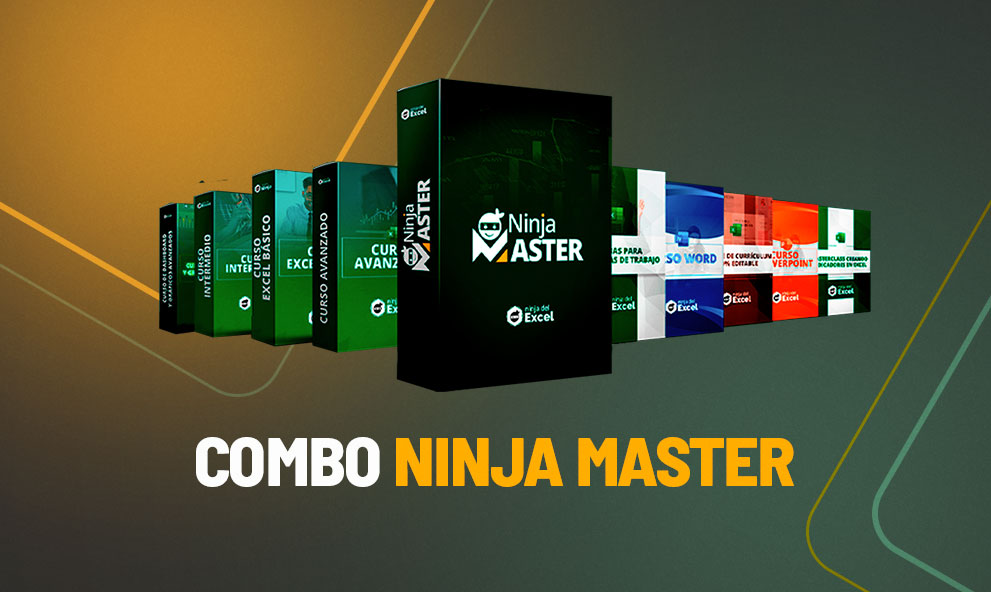 Pacote NINJA MASTER - Grupo Ninja - Ninja do Excel