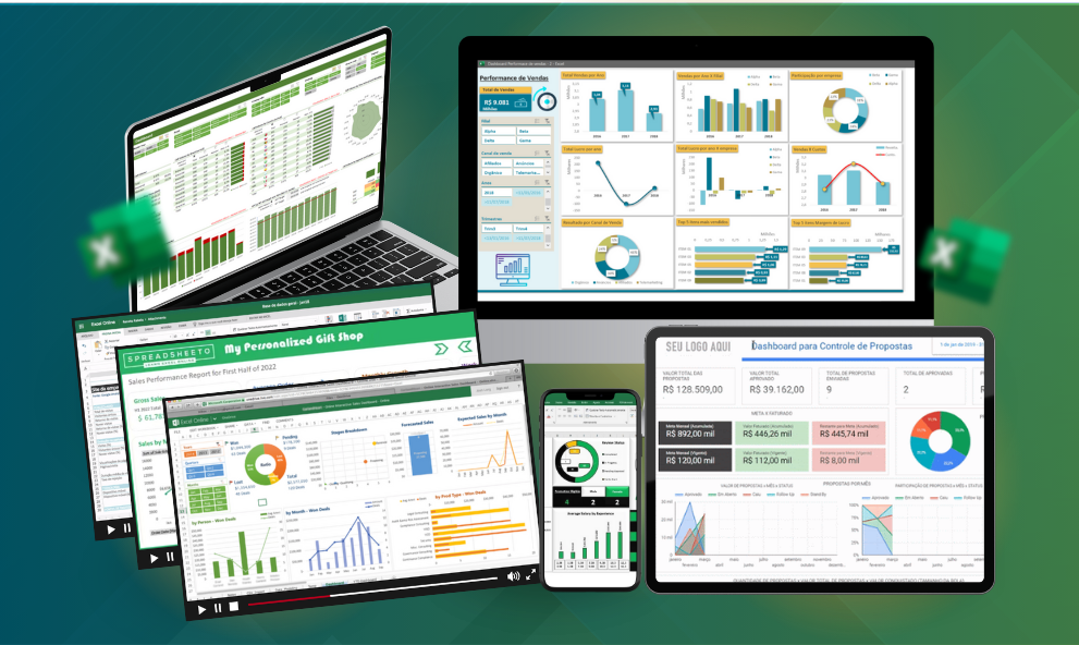 Pacote de Planilhas e PPTs - Grupo Ninja - Ninja do Excel