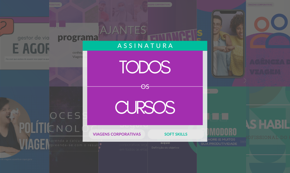 Assinatura Viagens e Soft Skills - Educa online