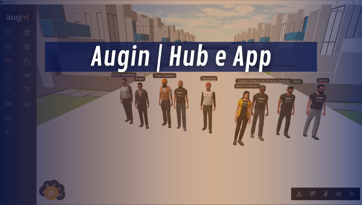 Augin Hub e App | Realidade Aumentada - engenhaBIM