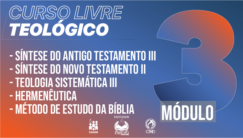 Curso Livre Teológico - Módulo 3 - FAECAD