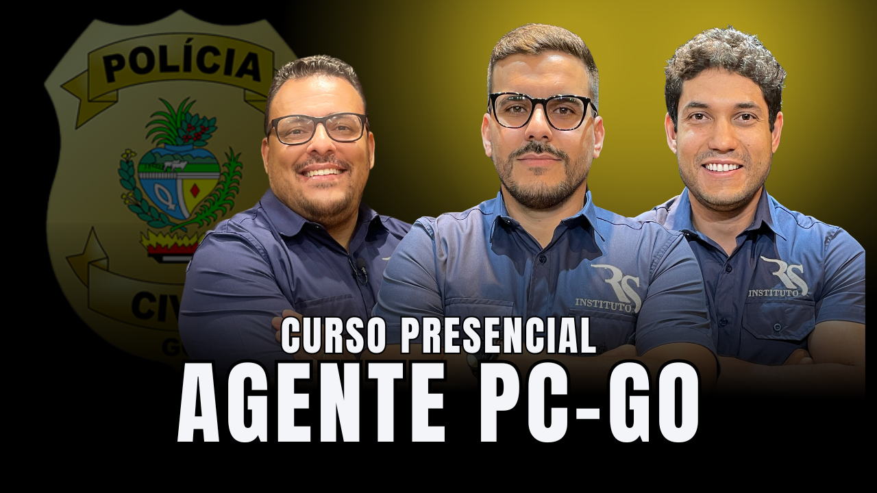 Curso Presencial Agente PC GO - RS Concursos