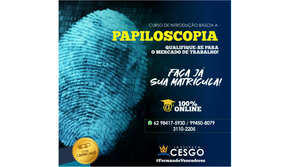 Introdução a Papiloscopia - Instituto Cesgo