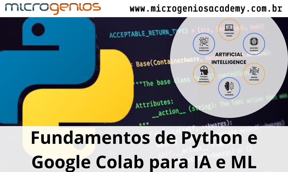 Fundamentos de Python e Google Colab para IA e ML - Microgenios ...
