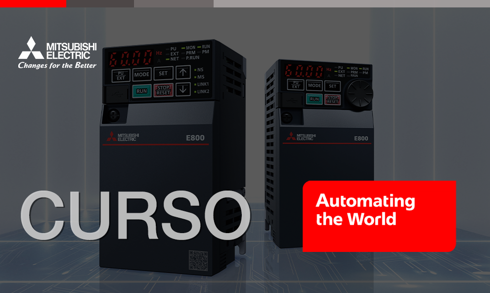 Configuração Rápida Inversor FR-E800 - Mitsubishi Electric do Brasil