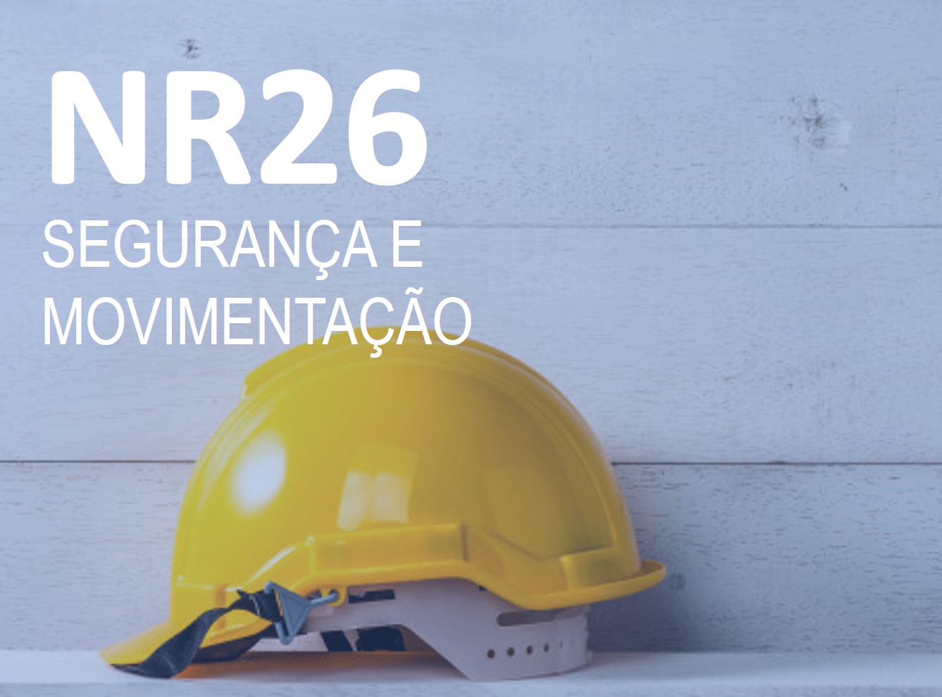 NR 26 - SEGURANÇA E SINALIZAÇÃO - SALVATAGEM MULTILINK TREINAMENTOS