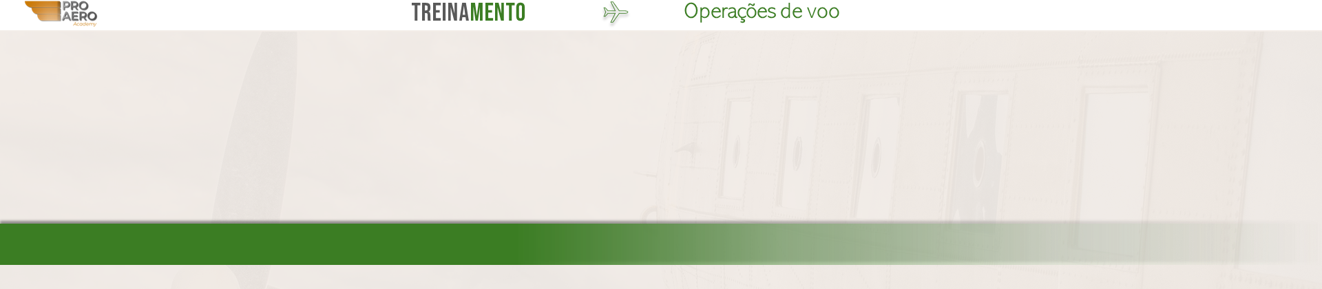 SGSO - Sistema de Gerenciamento de Segurança Operacional - ProAero