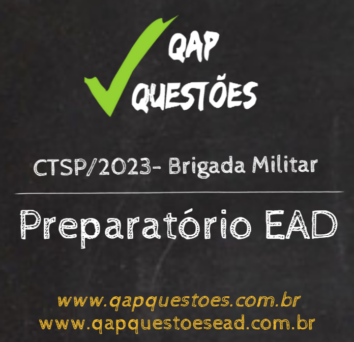 CTSP 2023 R$ 650,00 (6x s/juros) - QAPQuestões