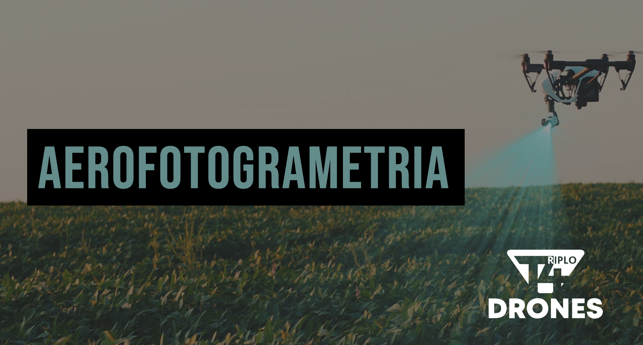 Aerofotogrametria por sUA - T4 DRONES